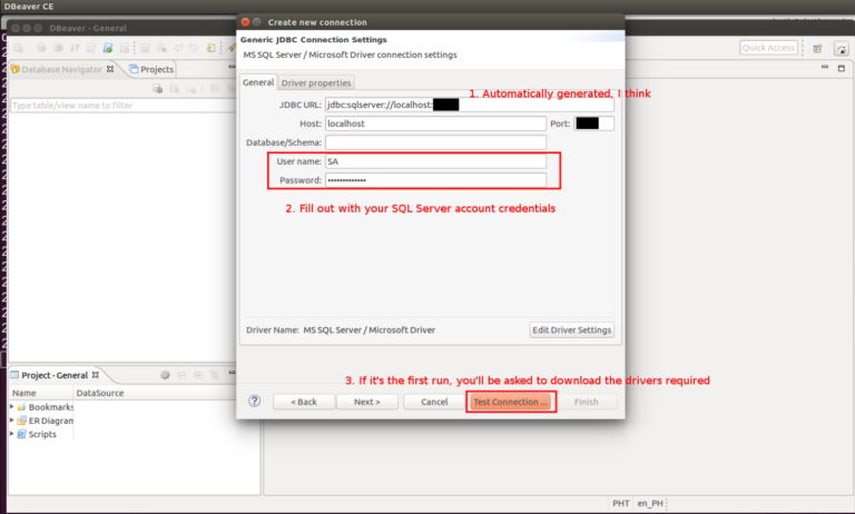 Connect MS SQL Server from dbeaver - Capriconics Infotech Connect MS SQL Server from dbeaver - Capriconics Infotech